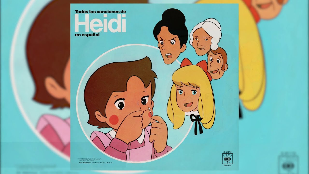 Heidi. Todas las Canciones de Heidi en Español. CBS LP S 81172 Disco LP ...