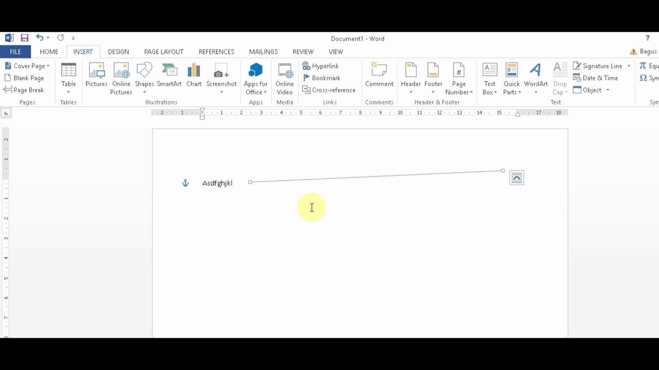 Tutorial Rahasia Cara Cepat Membuat Garis Lurus di Microsoft Word tanpa ...