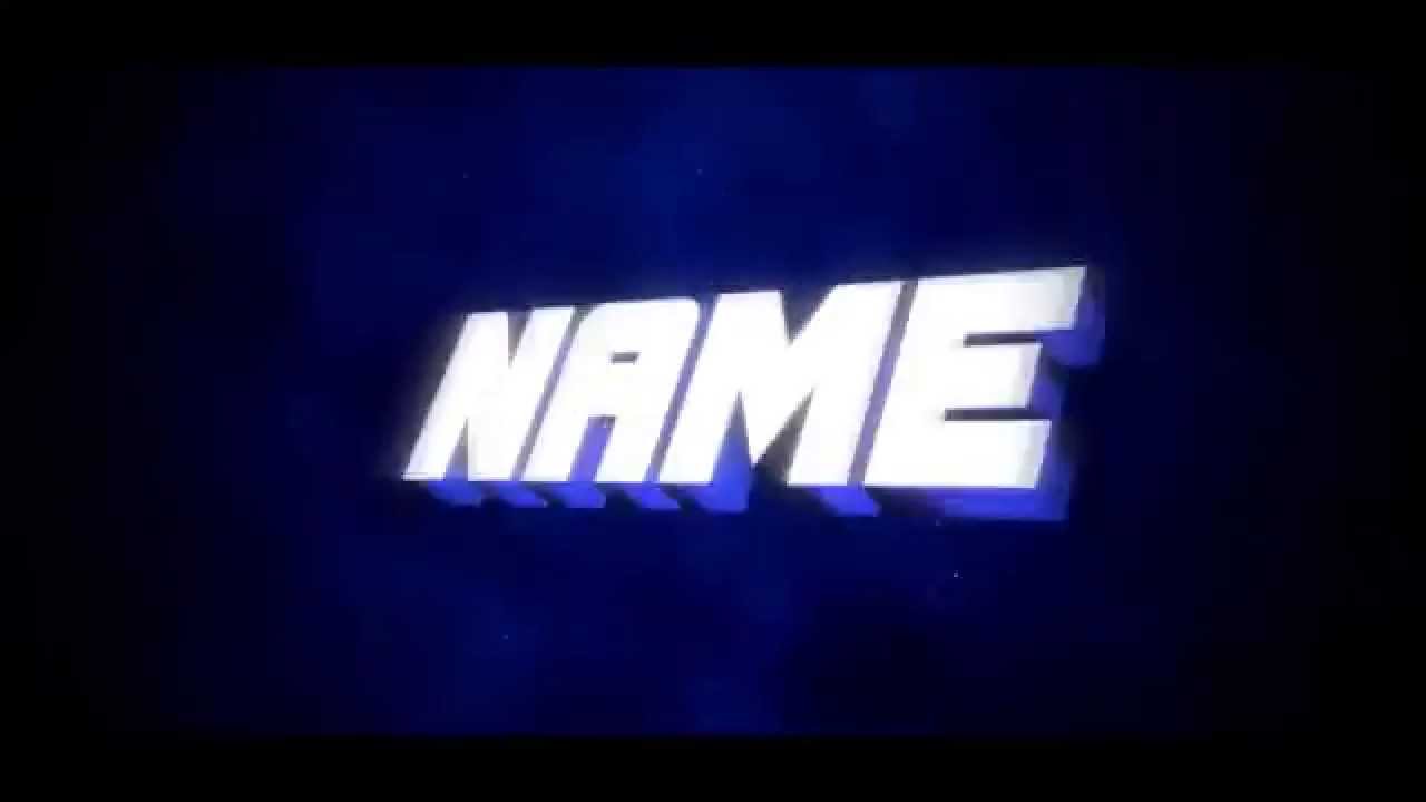 FREE EPIC BLUE Intro Template #52 Blender Only - YouTube