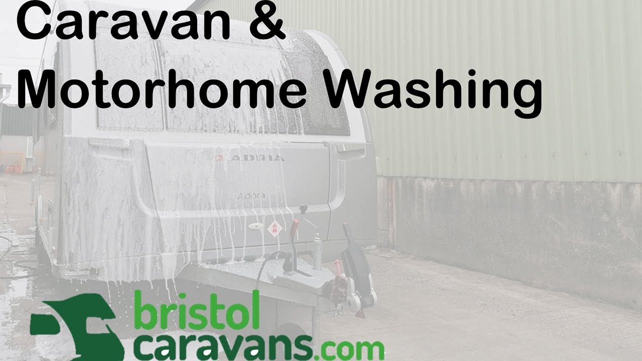 Caravan and Motorhome Washing - YouTube