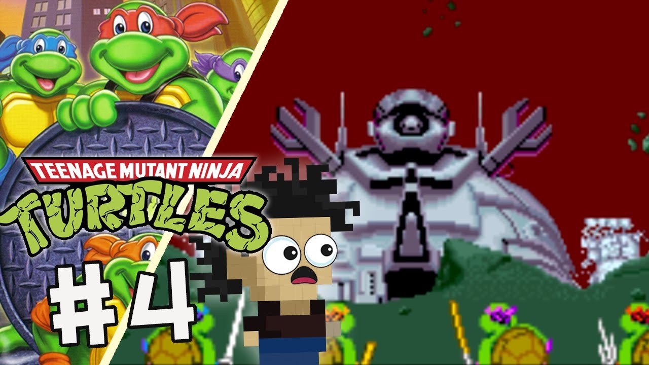 À L'ASSAUT DU TECHNODROME ! Let's Play TMNT - Turtles in Time #4 - YouTube