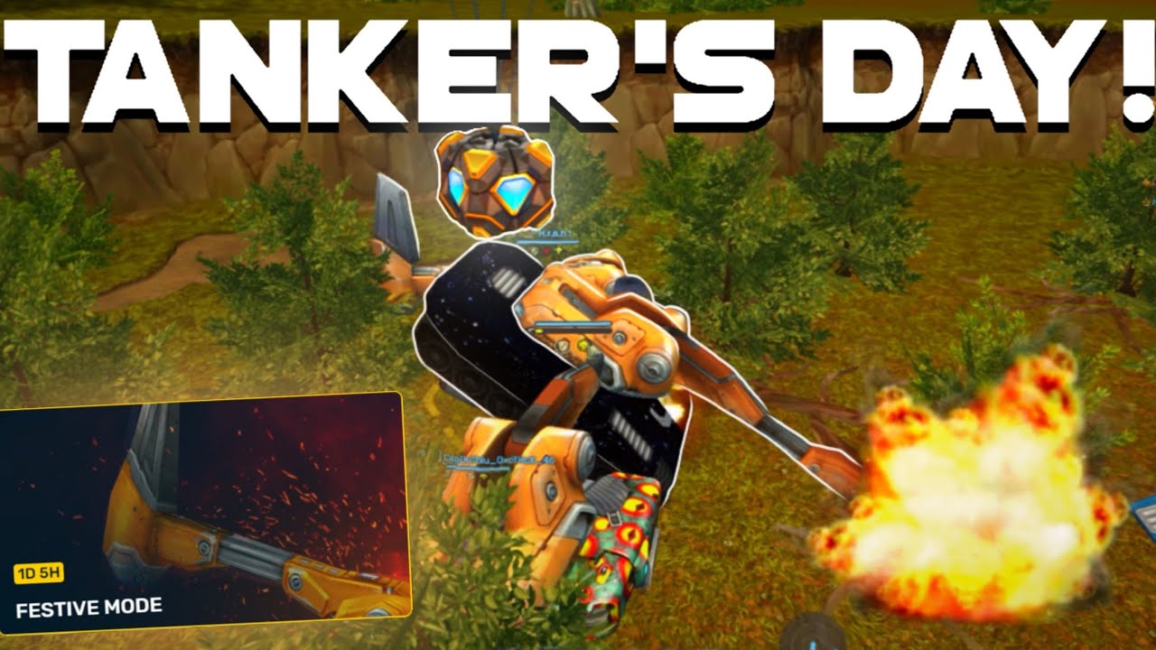 Tanki Online - Tanker's Day Gold Box Montage #3! BONK Turret! Epic ...