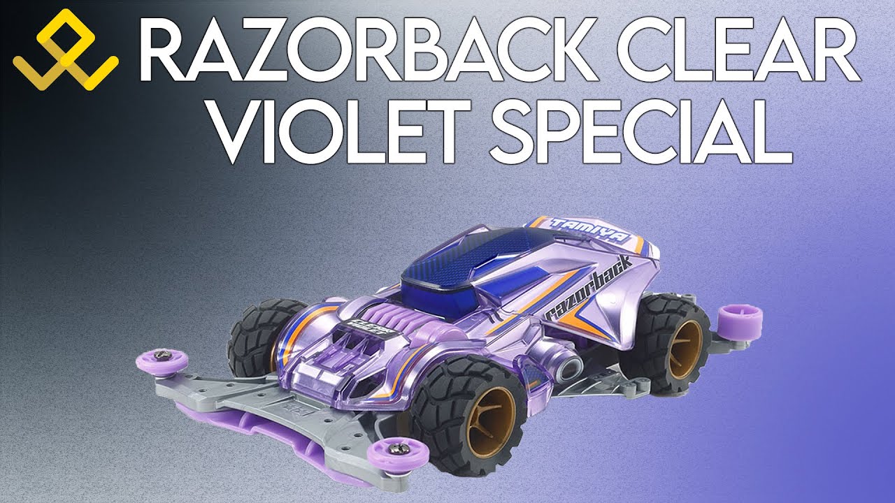Razorback Clear Violet Special | Unboxing and First Impressions - YouTube