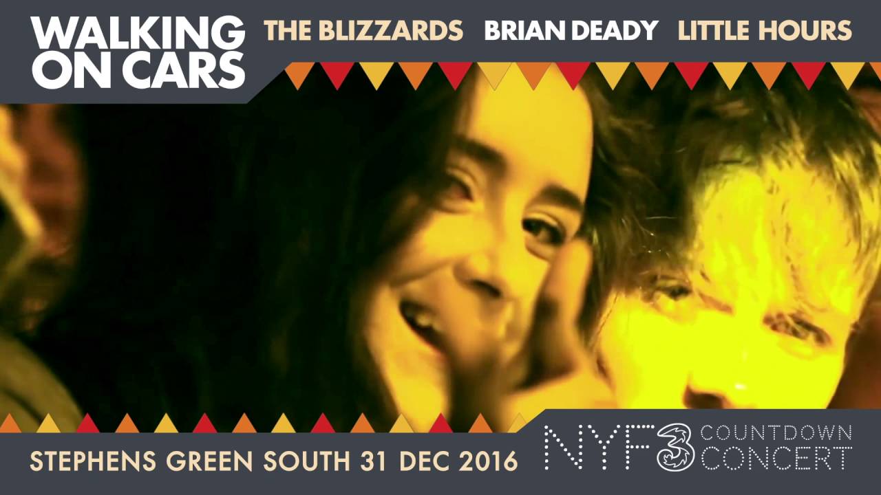 NYF 3 COUNTDOWN CONCERT WALKING ON CARS - YouTube