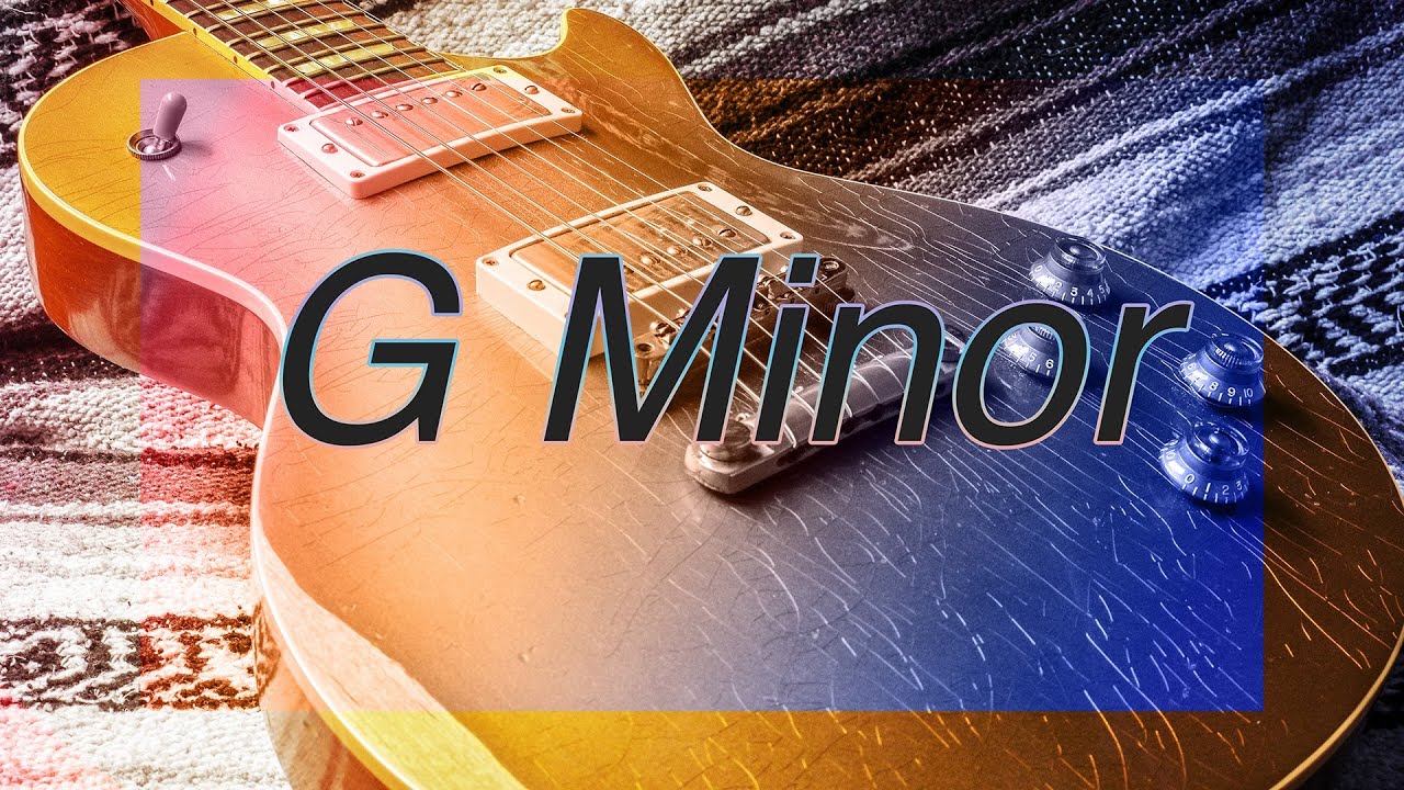 Easy G Minor Vamp Guitar Backing Track - YouTube
