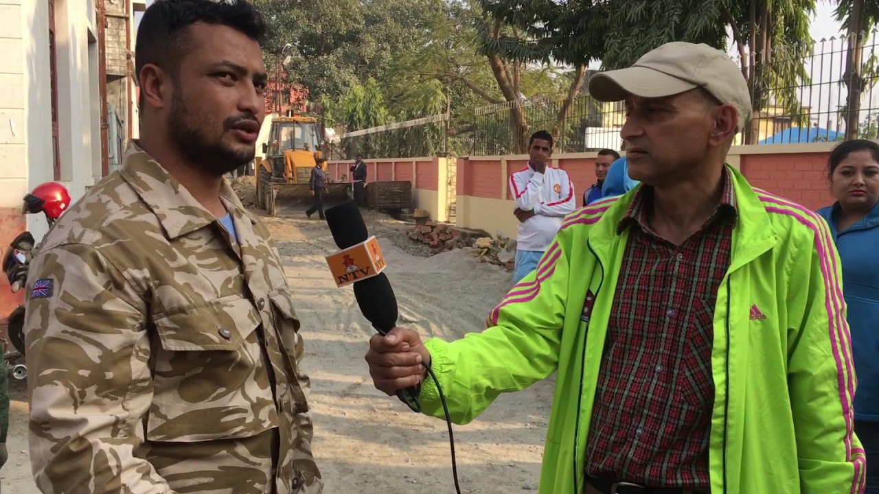 Kushal shrestha at Nepal Television about Preparation of 7th National ...