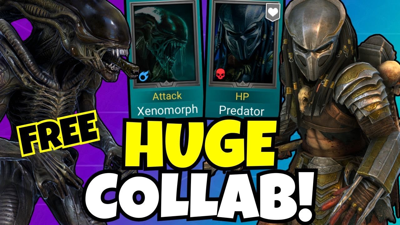 *NEW COLLAB* Alien & Predator!!! [Raid: Shadow Legends] - YouTube
