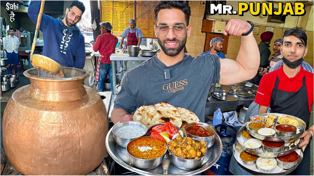 80/- Handsome Model ka Most Wanted Dhaba in Punjab | Street Food India ...