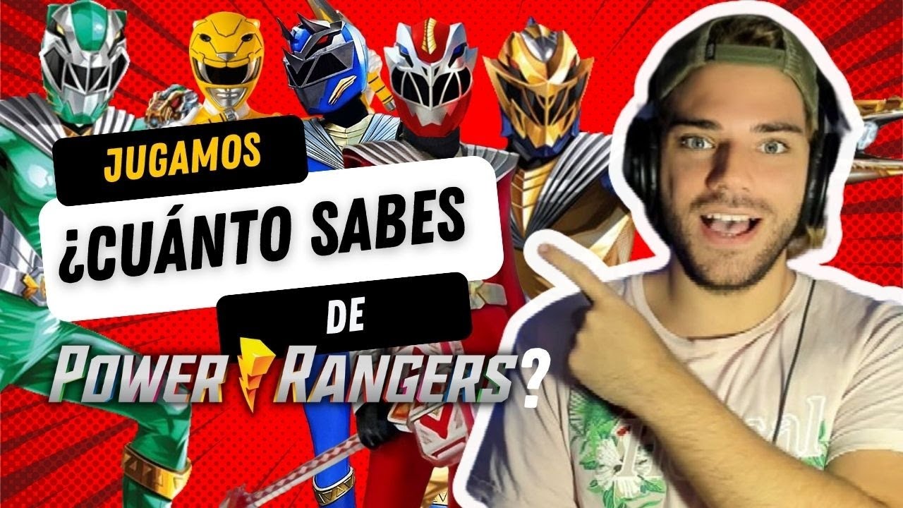 TRIVIA RANGER: JUGAMOS ¿CÚANTO SABES DE POWER RANGERS? EN VIVO - YouTube