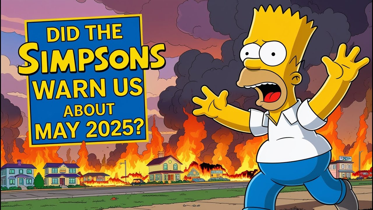 Did The Simpsons Warn Us About May 2025 - YouTube