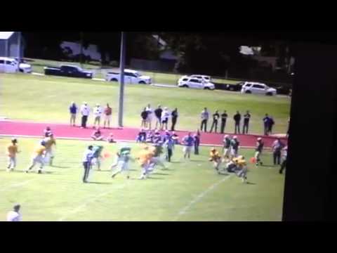 8 Man Football Amazing Hook and Ladder Play - YouTube