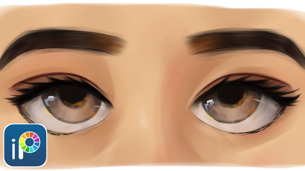 How To Paint the Eyes | ibisPaint X | - YouTube