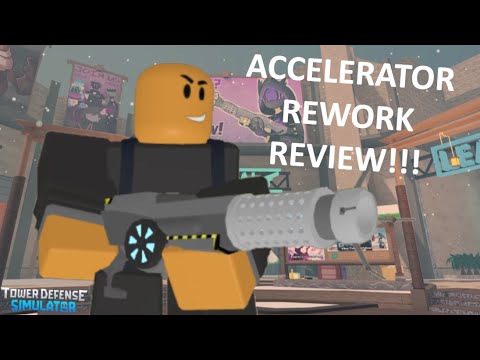 Roblox Tower Defense Simulator - ACCEL REWORK AND SKINS SHOWCASE ...