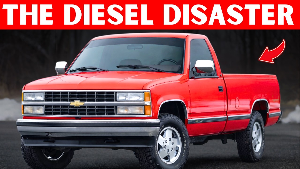 The DISASTROUS 1992 Chevy 6.5L Diesel That DESTROYED GM's Reputation ...