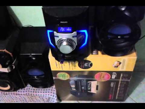 Minicomponente philips ftw 3600 de 650 wats rms - YouTube