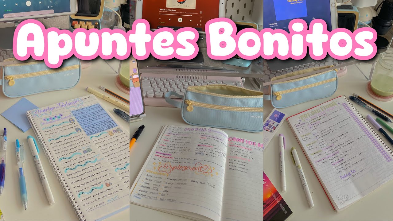 ¡Transforma tus apuntes! Apuntes bonitos y organizados para estudiantes ...