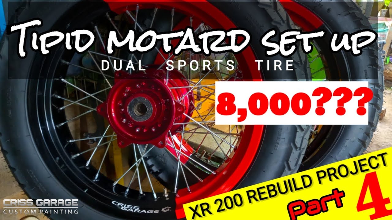 Honda XR 200 // XR 200 REBUILD PROJECT// PART 4: RIM SET DETAILED - YouTube