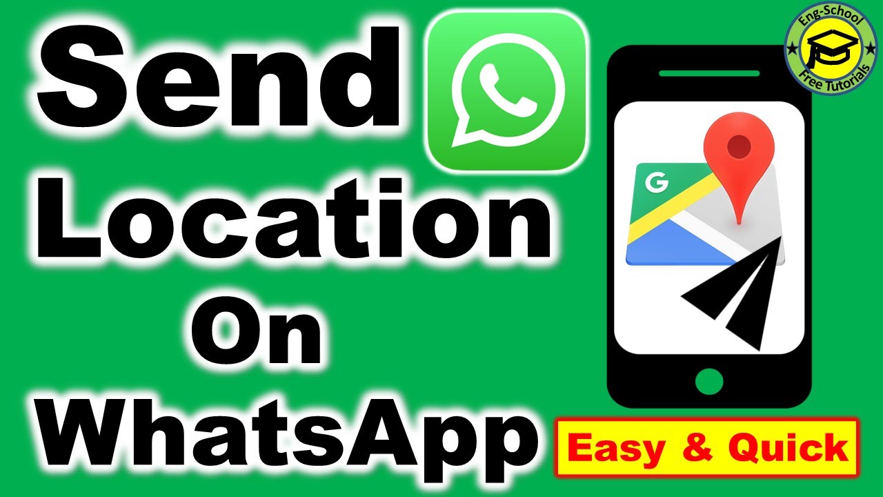 How to Send Location on WhatsApp iPhone & Android | Send Location on ...