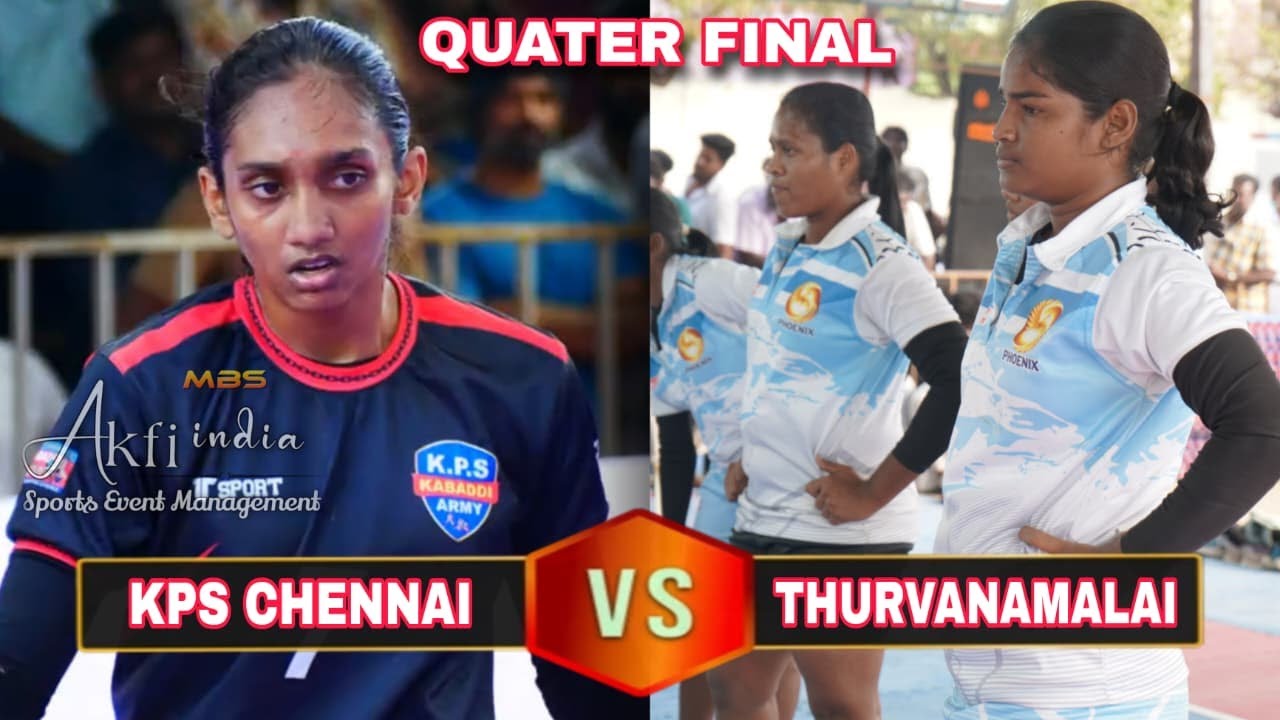 QUATER FINAL - KPS CHENNAI VS PHONIX THIRUVANAMALAI #STATE LEVEL WOMENS ...