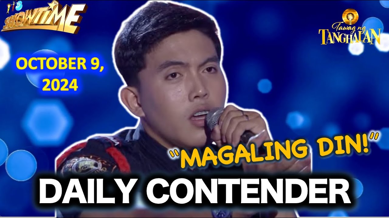 JAKE IVAN DELAS POBRES | Tawag ng Tanghalan | OCT. 9, 2024 - YouTube