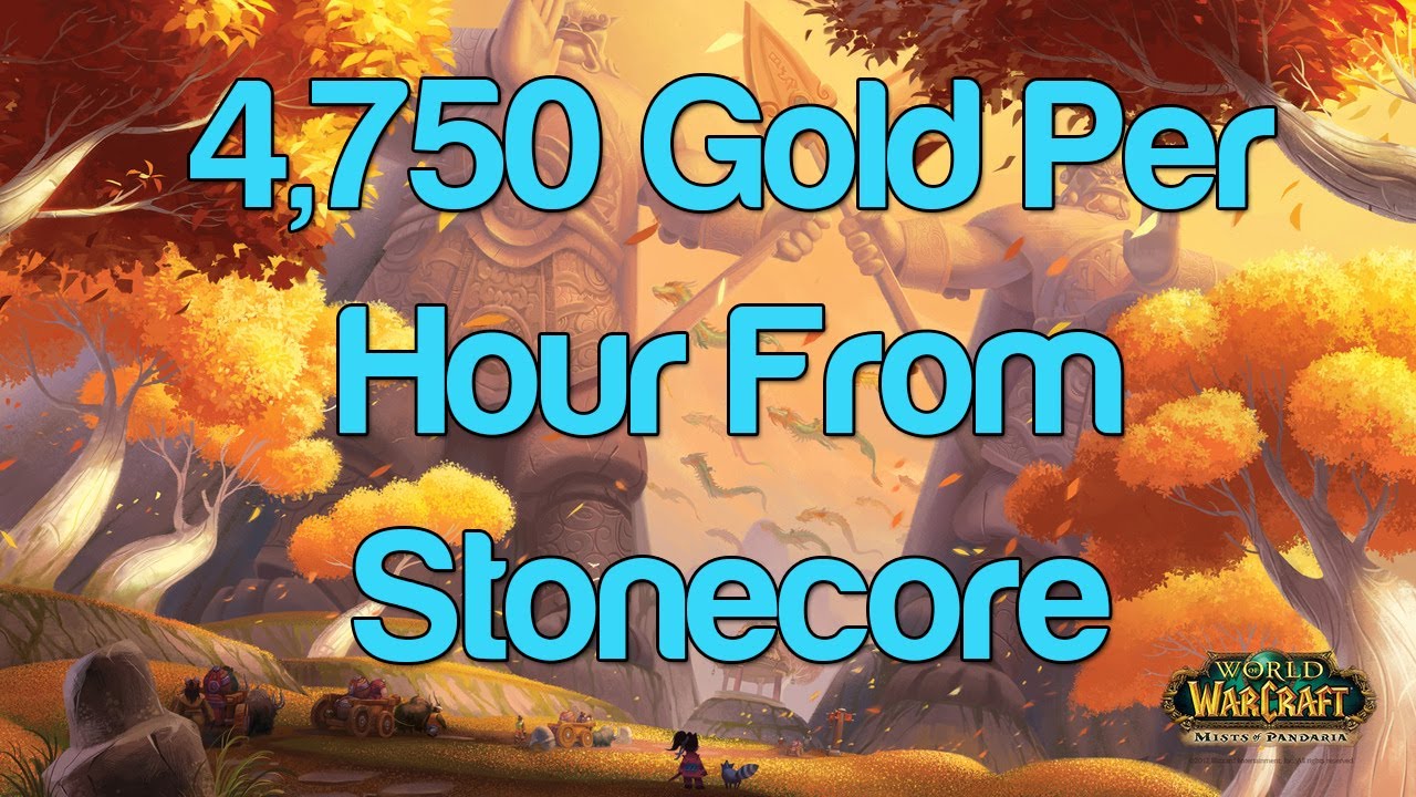 (4750g+/hr) Stonecore Gold Farming - WoW Gold Guide - Dubisttot - YouTube
