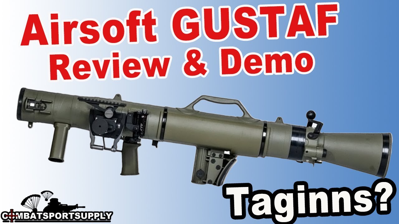 Airsoft GUSTAF M3 MAAWS Launcher VFC Review & Live Demo - YouTube