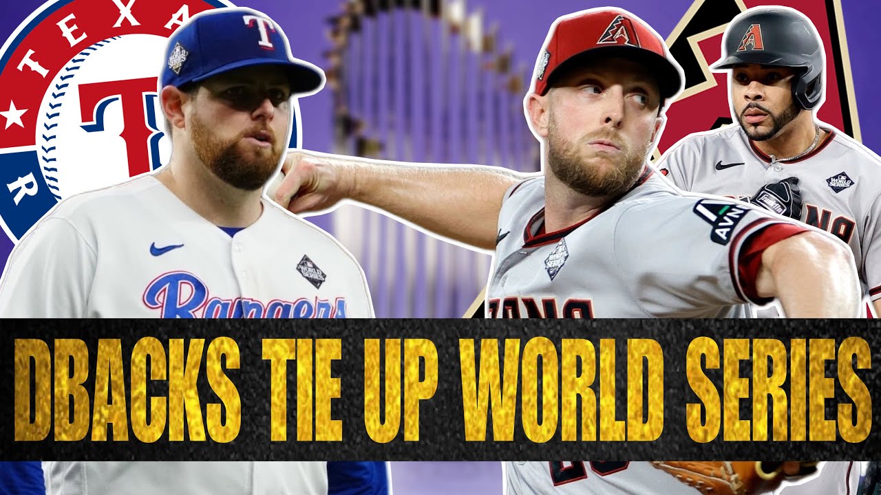 Diamondbacks DESTROY Rangers! World Series Game 2 Recap - YouTube