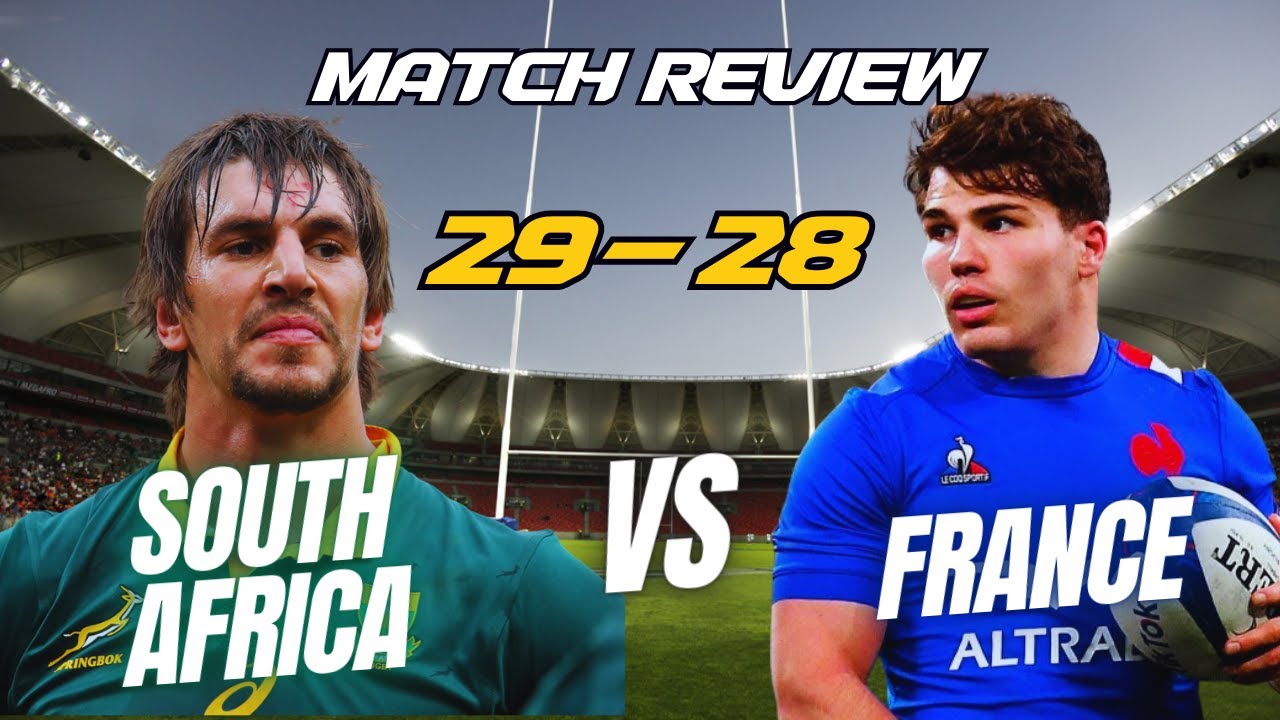 SPRINGBOKS VS FRANCE MATCH REVIEW | RUGBY WORLD CUP - YouTube
