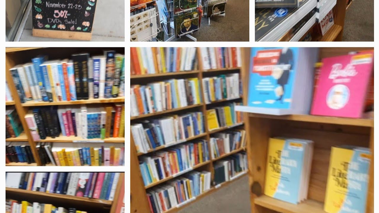 Checking out books @HALF-PRICE-BOOKS store - YouTube
