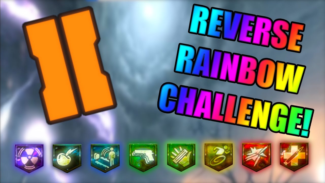 THE REVERSE RAINBOW PERK CHALLENGE ON ORIGINS! | Call of Duty Black Ops ...