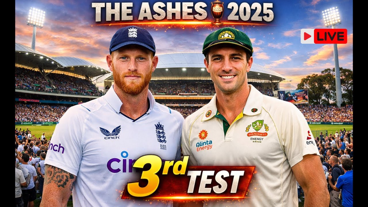 Australia vs England | 3rd Test Match | Adelaide Test | 17th December ...