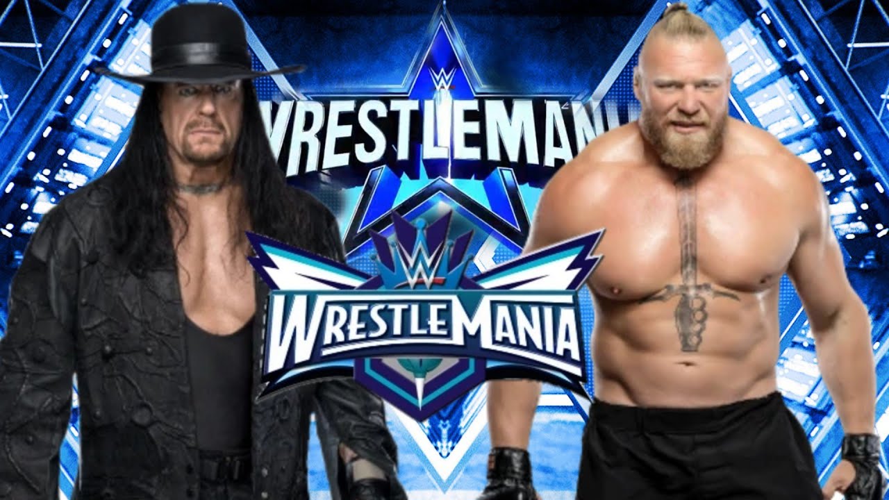 Brock Lesnar vs The Undertaker Wrestlemania 30 - YouTube