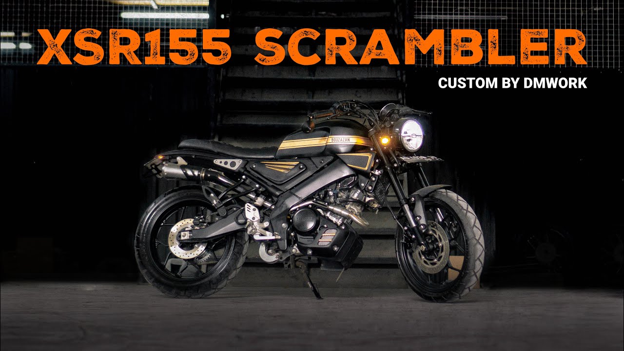 TAMPIL BEDA, TANPA UBAH RANGKA!!! , XSR155 CUSTOM SCRAMBLER - YouTube