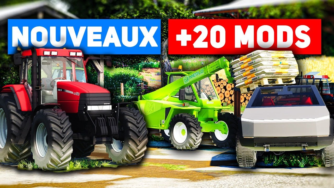 Télescopique Merlo, TESLA CYBERTRUCK et CASE ! (Farming Simulator 19 ...