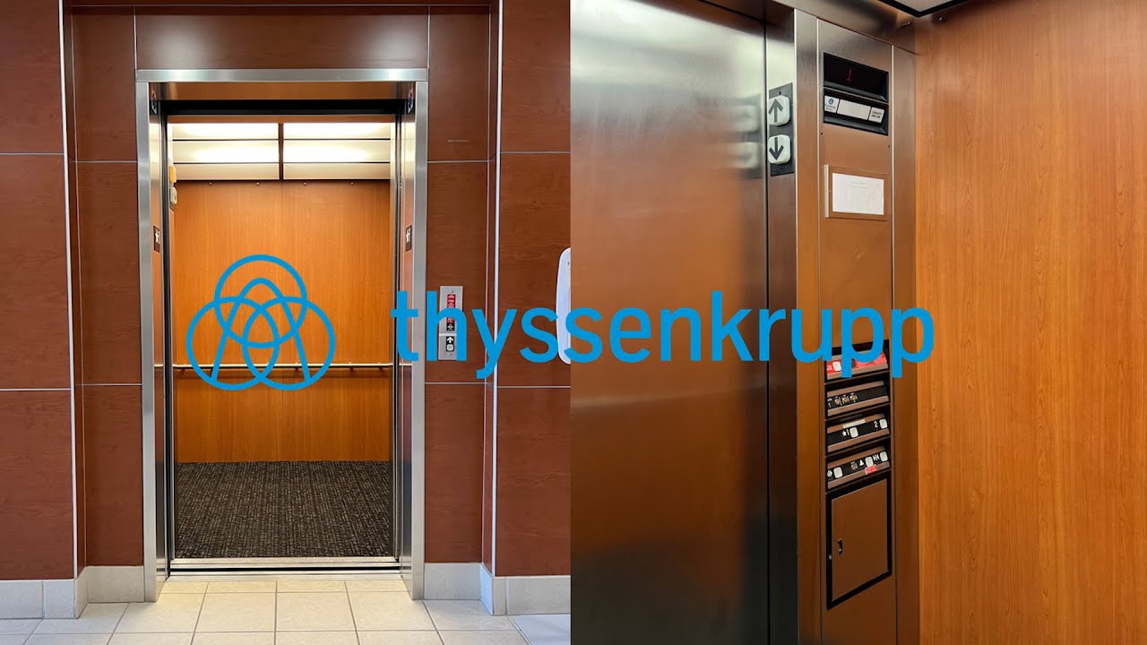ThyssenKrupp Impulse Hydraulic Elevator - 5140 Business Center Dr - Fairfield, CA - YouTube