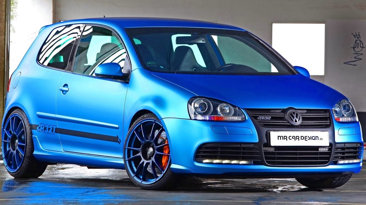 MR Car Design Volkswagen Golf R32 2012 Turbo aro 19 459 cv - YouTube