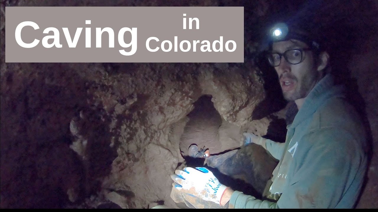 Cave Exploring in Colorado - I didn't expect this on a cave tour! - YouTube