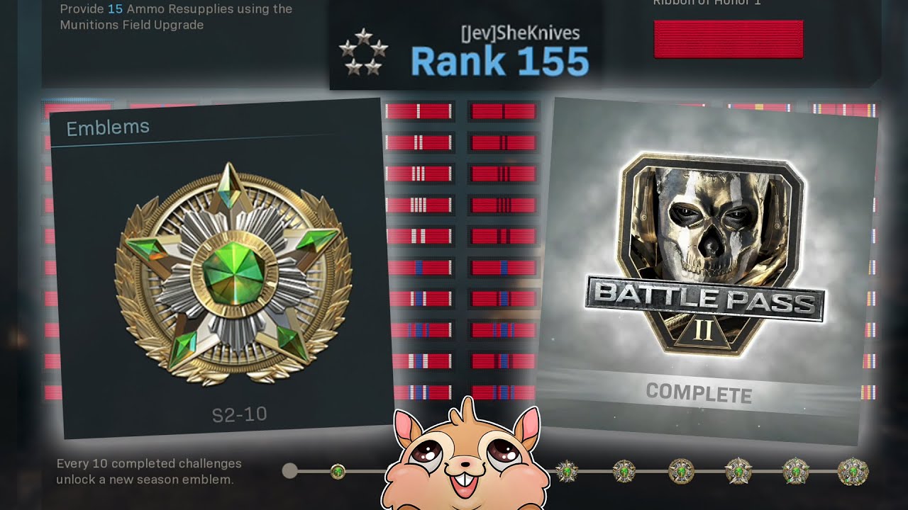 Level 155 Reached, Season 2 Challenges Completed, & Battlepass Finished ...