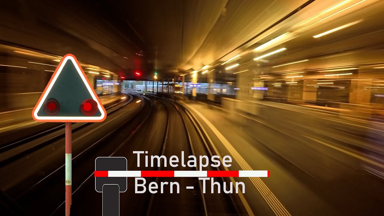 Timelapse S1 Bern - Thun - YouTube