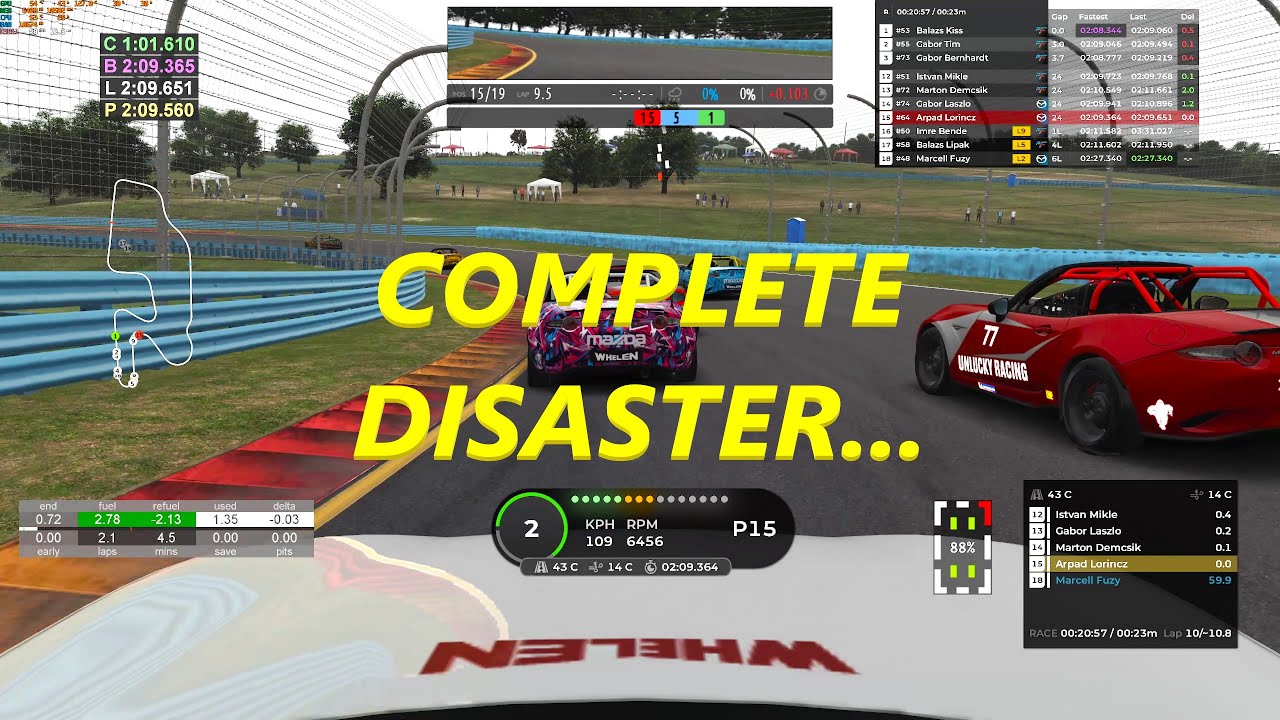 My First rFactor 2 Multiplayer Race - YouTube