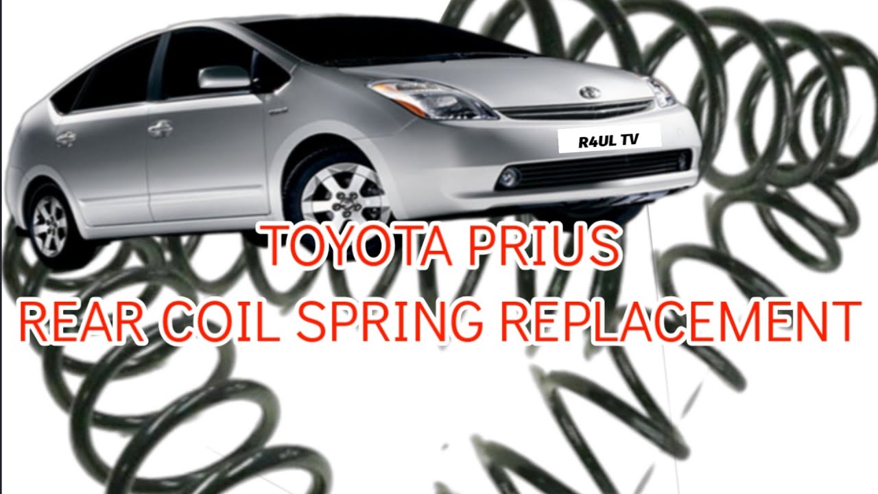 2007 TOYOTA PRIUS REAR COIL SPRING REPLACEMENT - YouTube