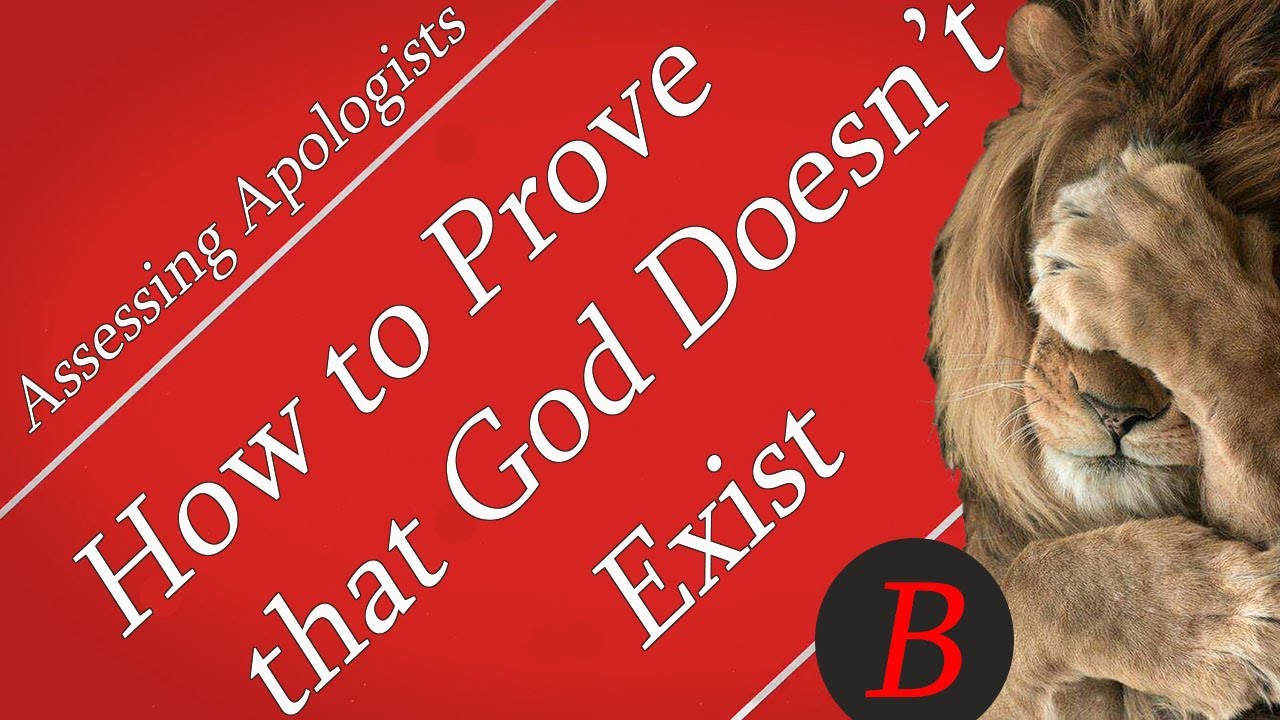 How to Prove that God Doesn't Exist - YouTube