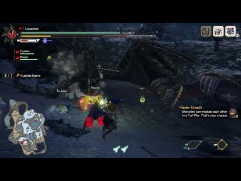 Magnamalo Vs Kushala Daora Turf War - MH Rise - YouTube