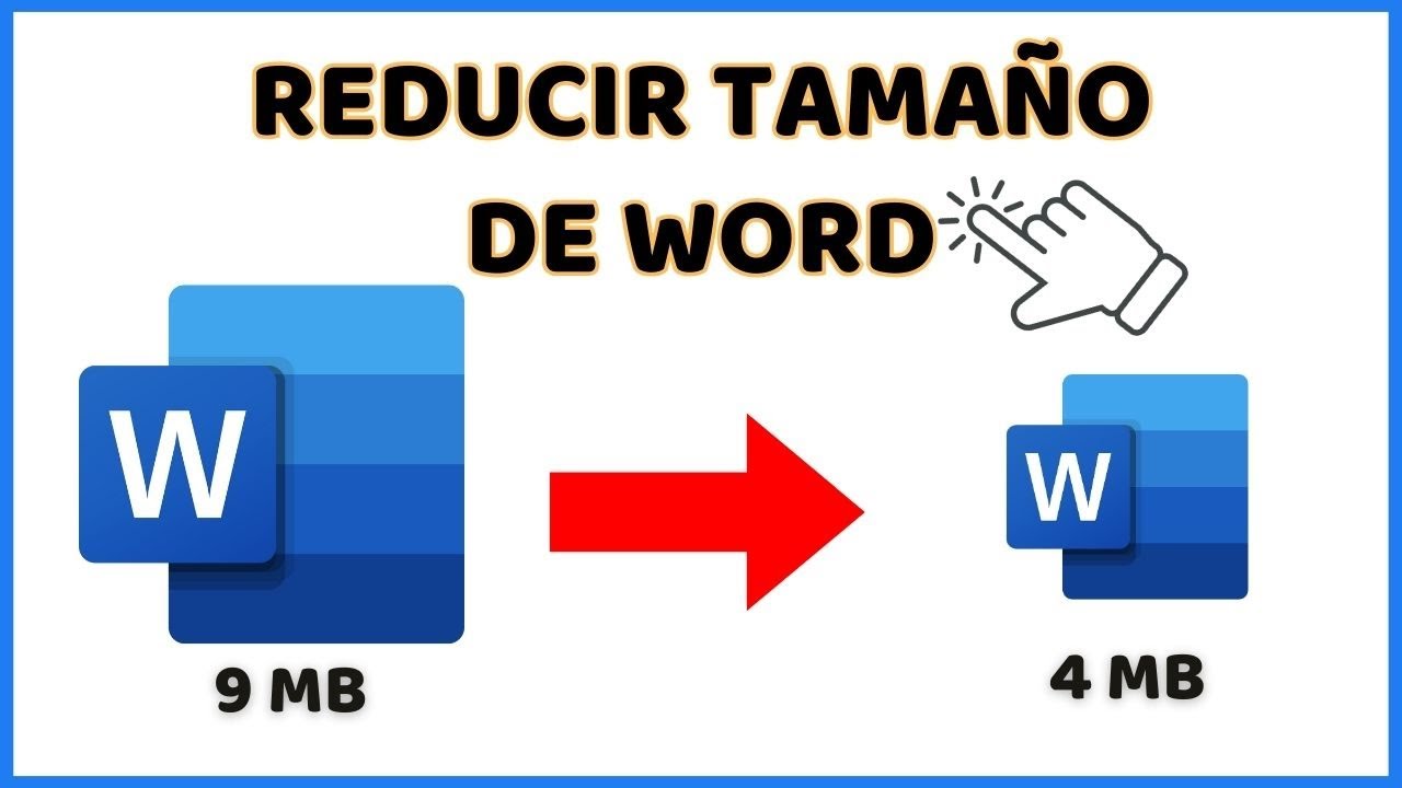 😱 Como Reducir el tamaño de un documento de Word|| Comprimir un archivo ...