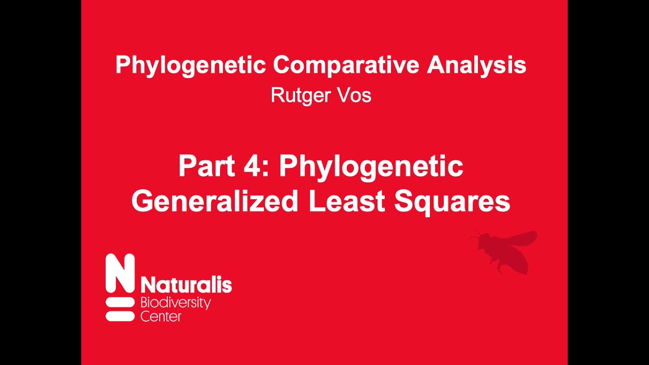 Phylogenetic comparative methods 4: phylogenetic generalized least ...