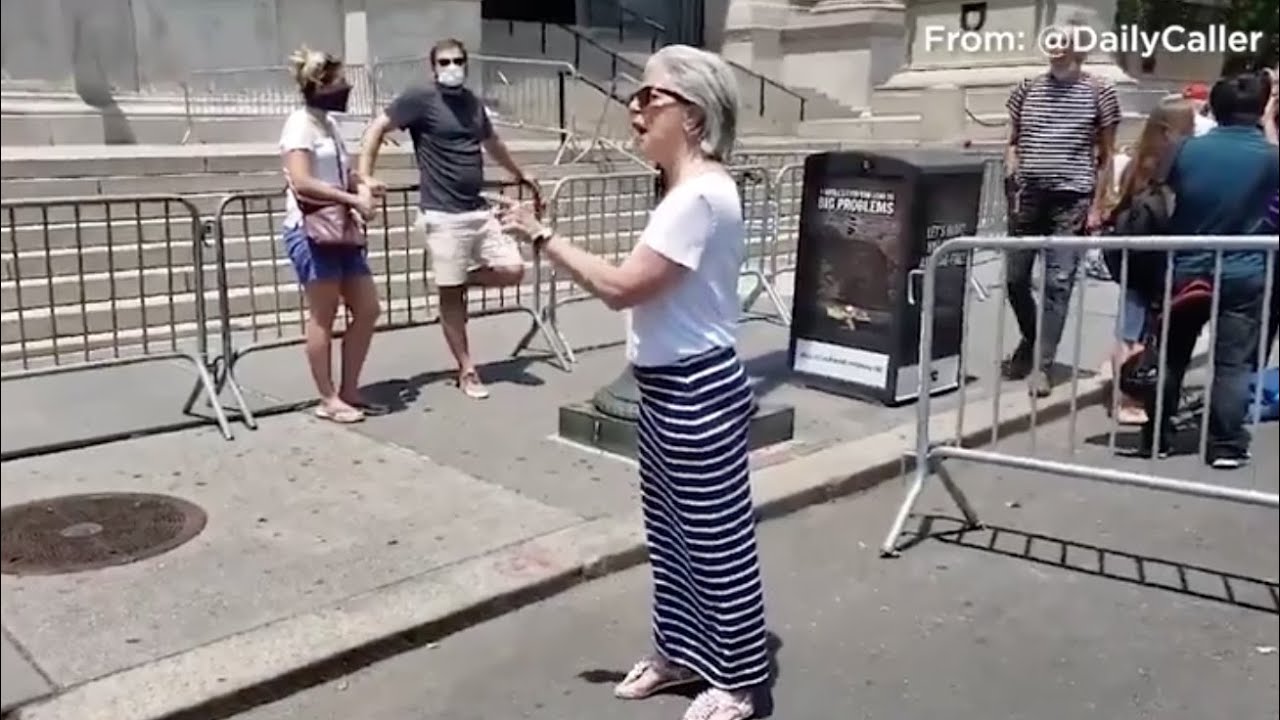 Brave New Yorker Defends Teddy Roosevelt Statue From Radical Leftists ...