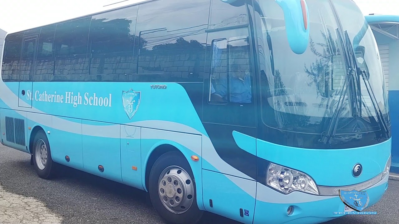 Arrival of New bus at Champs Camp - YouTube