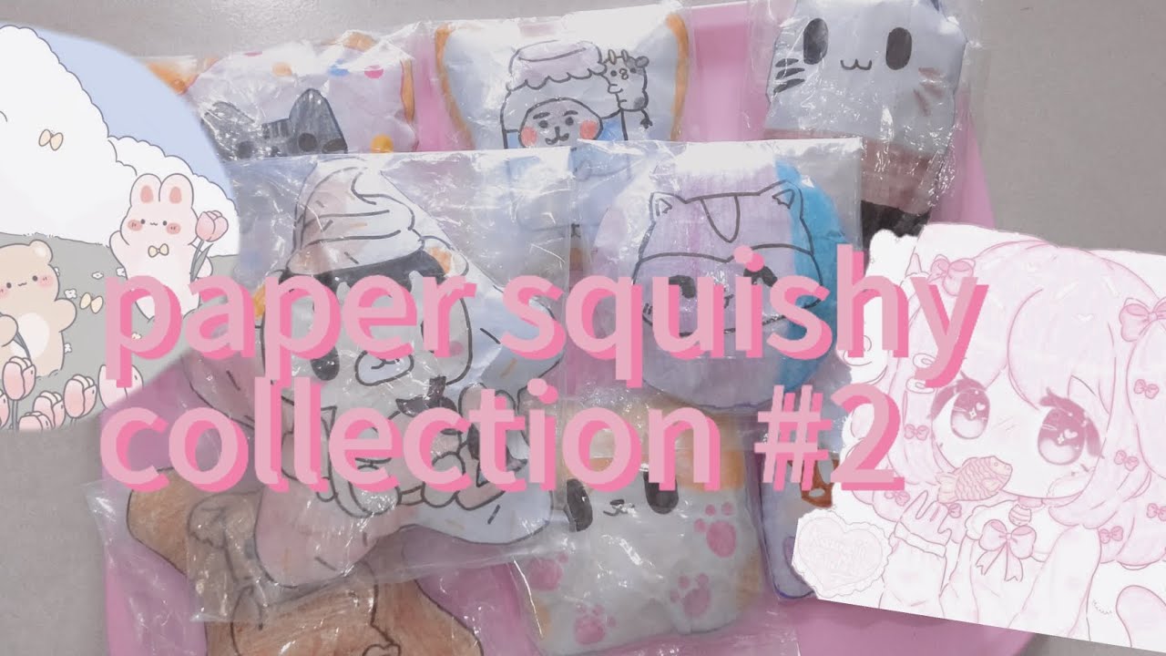 paper squishy collection #2 😁🌸 - YouTube