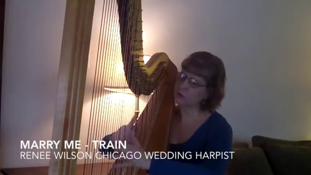 Marry Me - Train (Harp Cover) - YouTube
