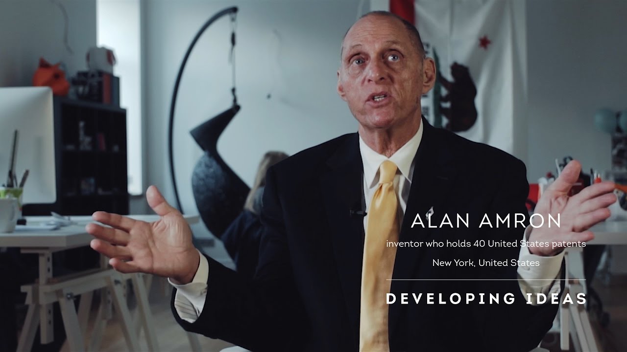 Alan Amron inventor [ who holds 40 United States patents ] Developing ...